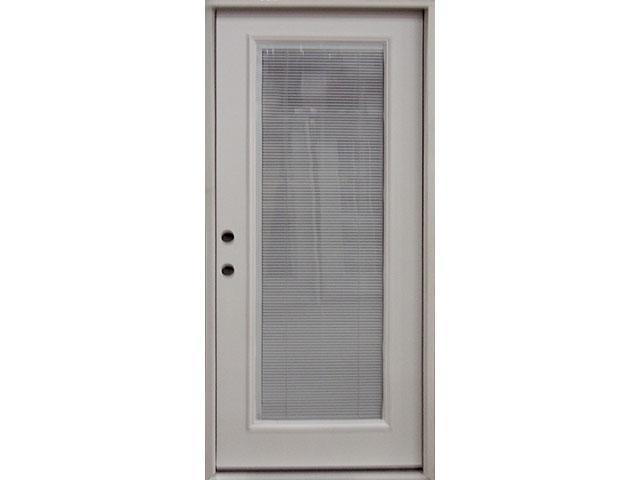 Fiberglass Door Unit Mini-Blind Full - Good Value Home Improvement Center